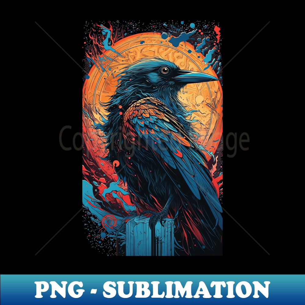 raven sun - PNG Transparent Sublimation File - Unlock Vibran | Inspire ...