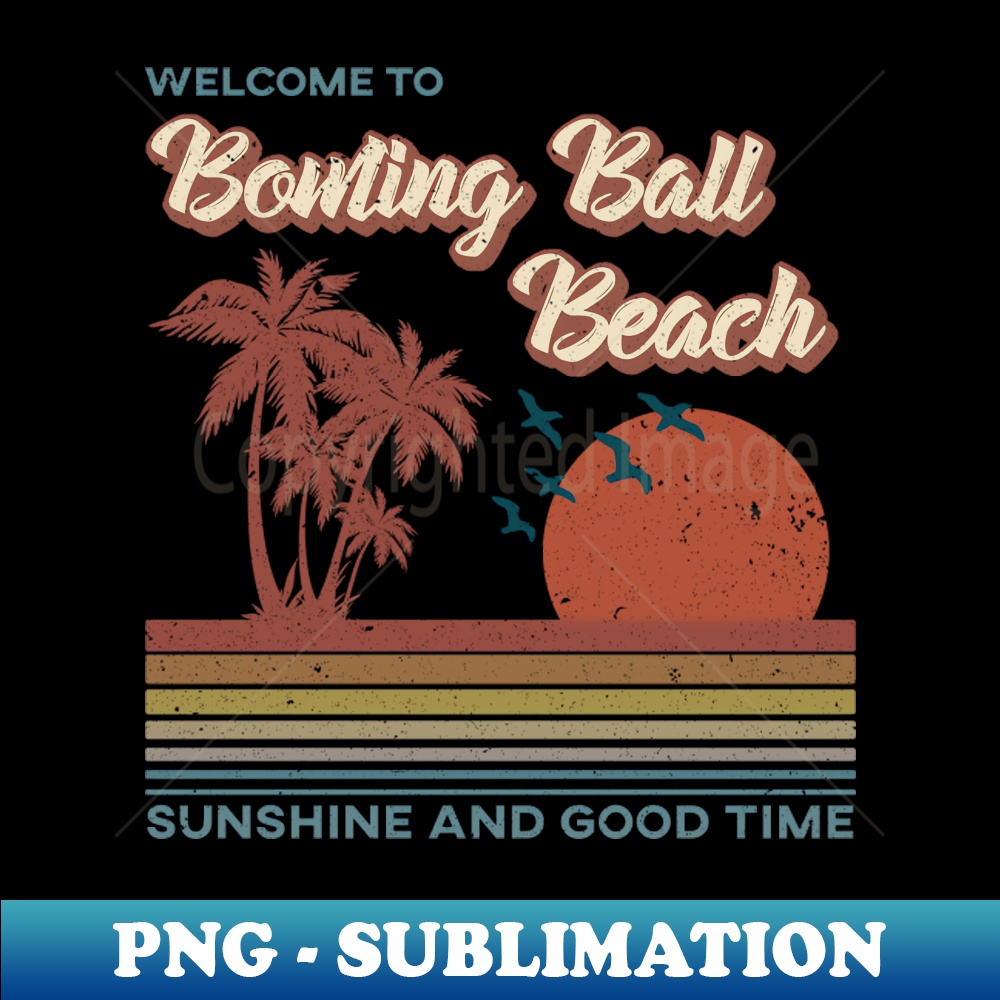 Bowling Ball Beach Retro Sunset - Bowling Ball Beach - Digit | Inspire ...