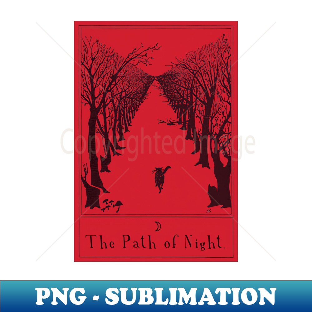 The Path of Night - PNG Transparent Sublimation Design - Vib | Inspire ...