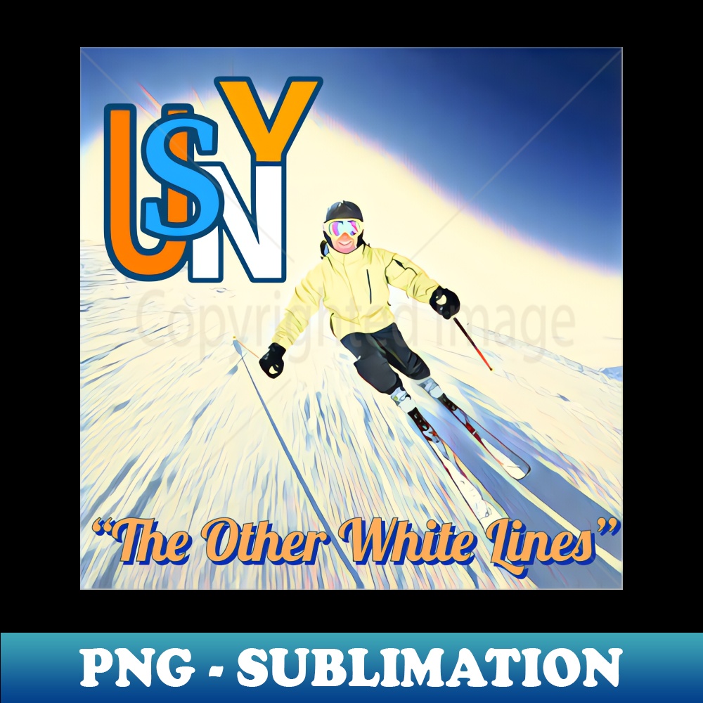 The Other White Lines of New York - Instant Sublimation Digi | Inspire ...