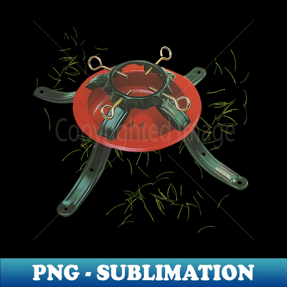 Christmas Tree Stand - PNG Transparent Sublimation Design - | Inspire ...