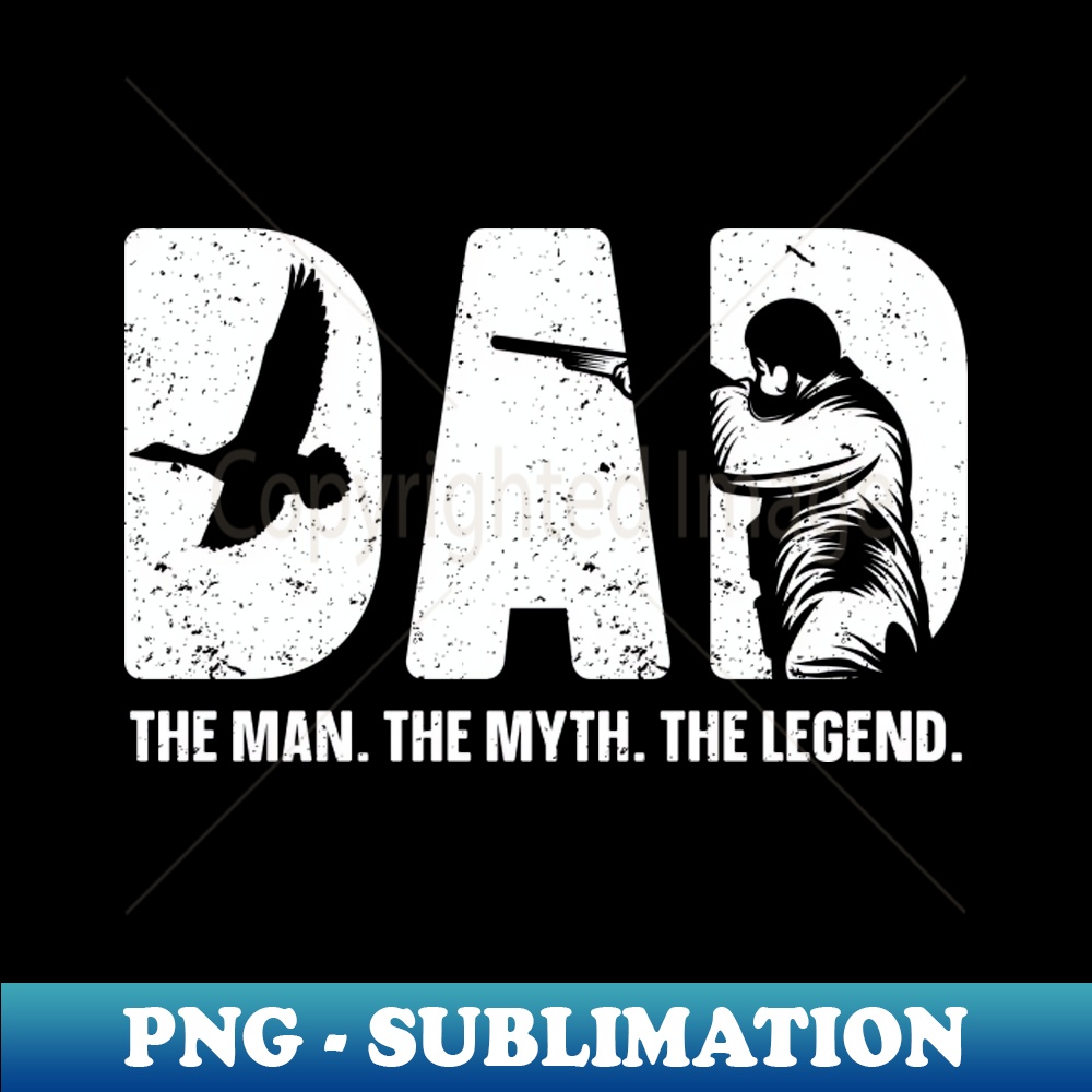 Duck Hunting Dad Hunter Waterfowl Hunting - Premium Sublimat | Inspire ...