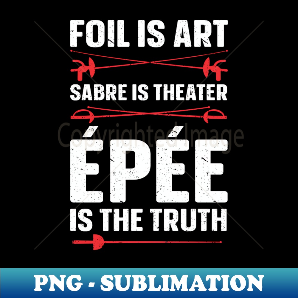 Fencer Sword Foil Epee Sabre Gift Fencing - Signature Sublim | Inspire ...