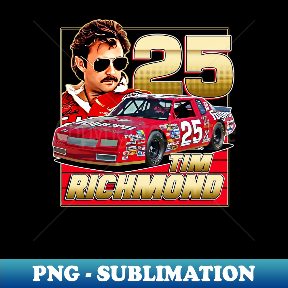 Tim Richmond 25 Folgers Retro 80s - Trendy Sublimation Digit | Inspire ...