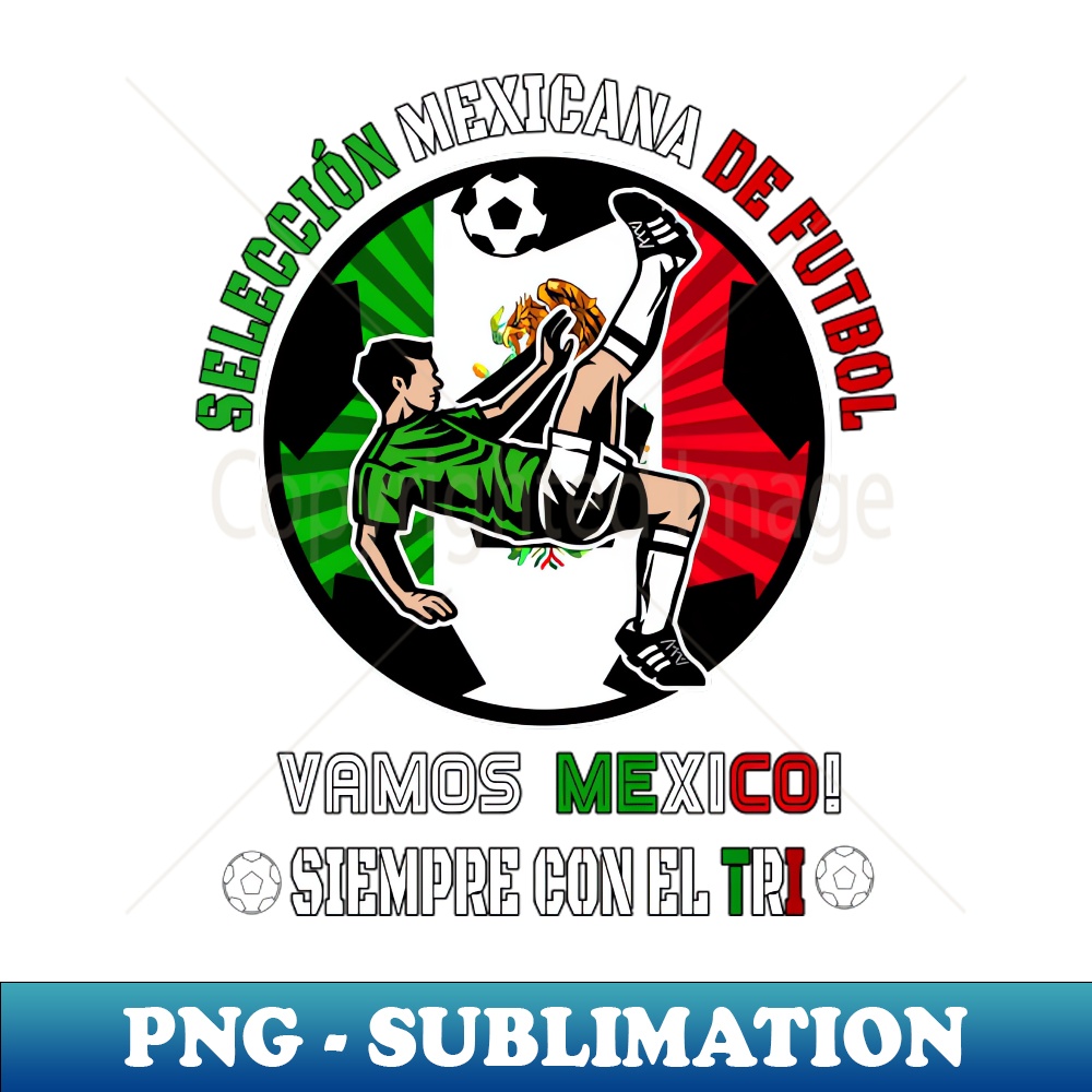 Playera Seleccion Mexicana de Futbol Vamos Mexico El Tri - V | Inspire ...