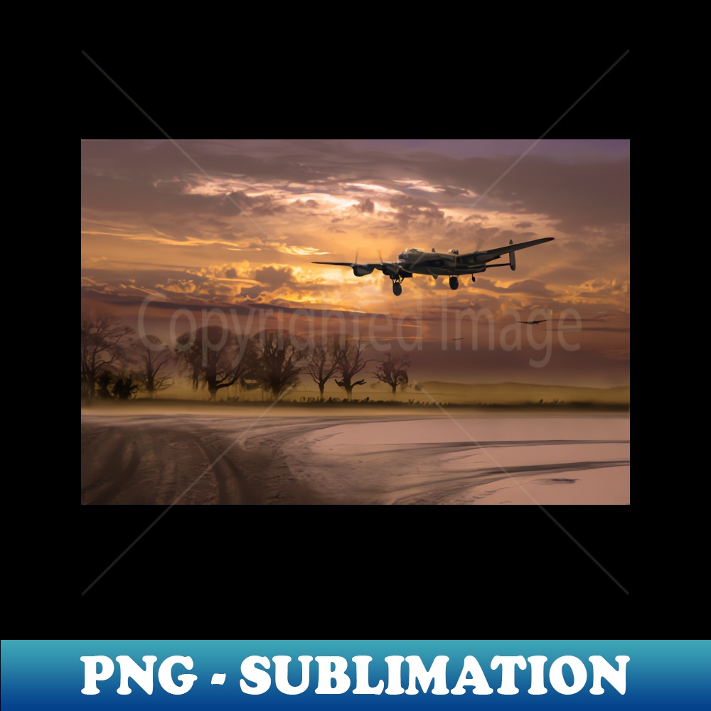 Lancaster Winter Sunrise Return - PNG Transparent Sublimatio | Inspire ...