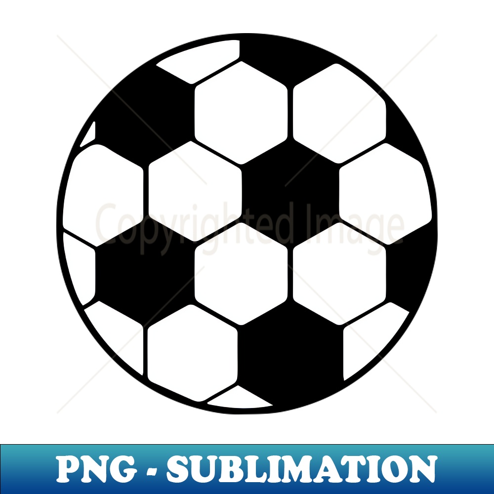 Blue Soccer Ball - Instant Sublimation Digital Download - Re | Inspire ...