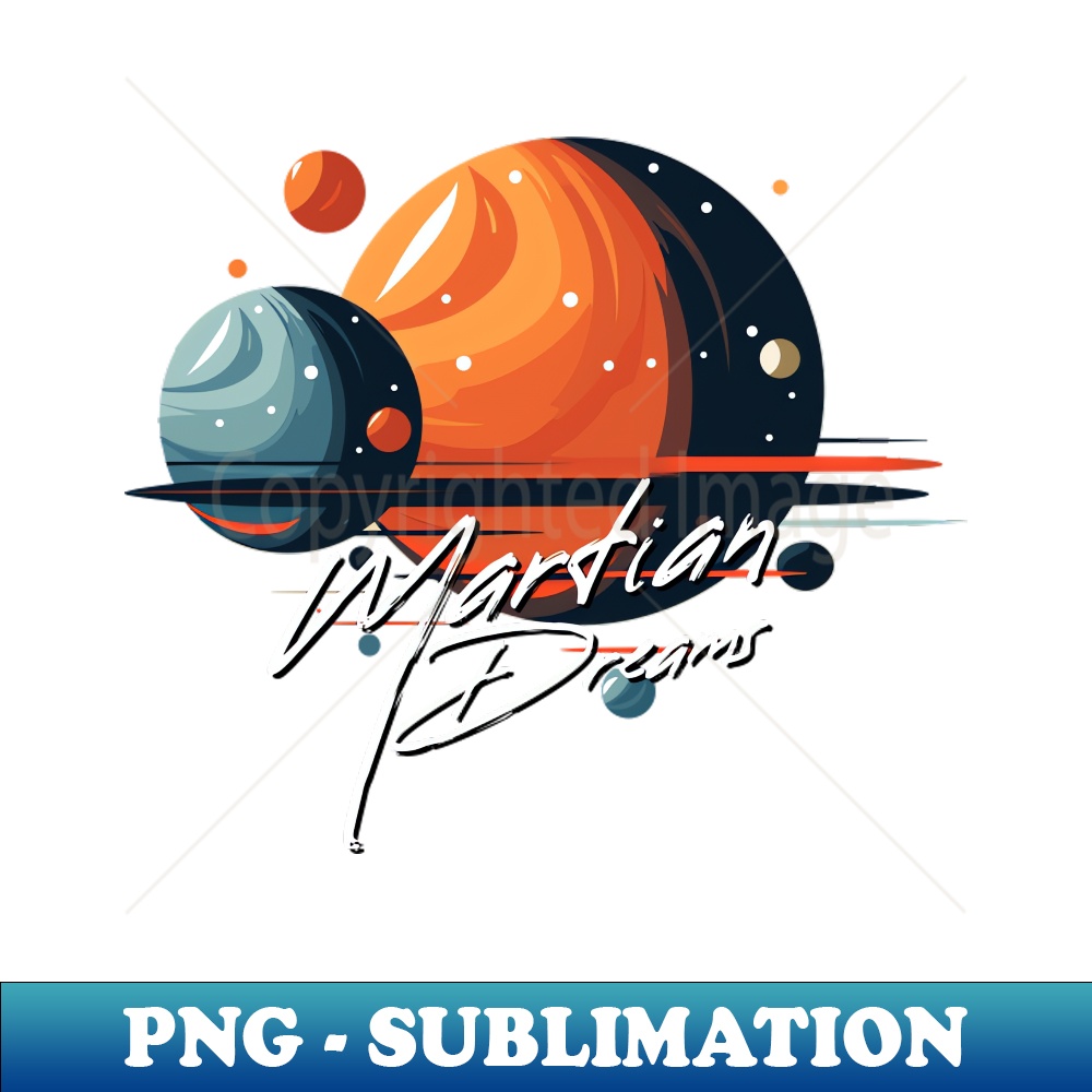 Martian Dreams Celestial Astronomy Space Exploration Art - D | Inspire ...