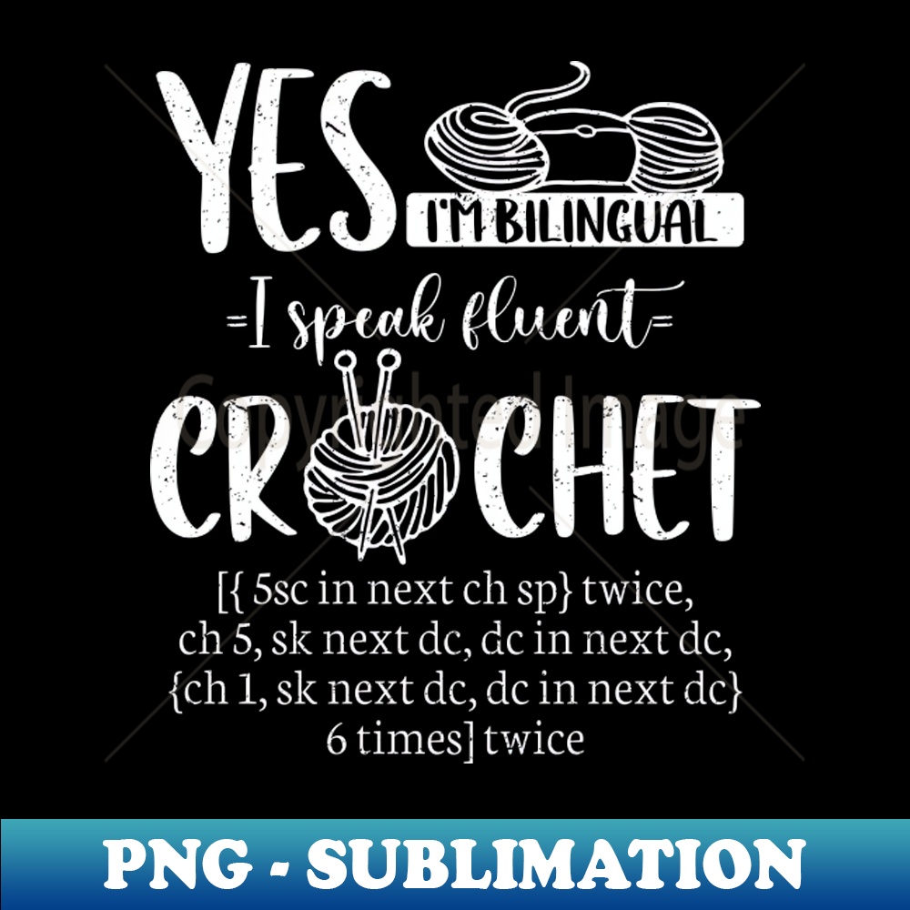 Crochet Yarn Crocheting - PNG Transparent Digital Download F | Inspire ...