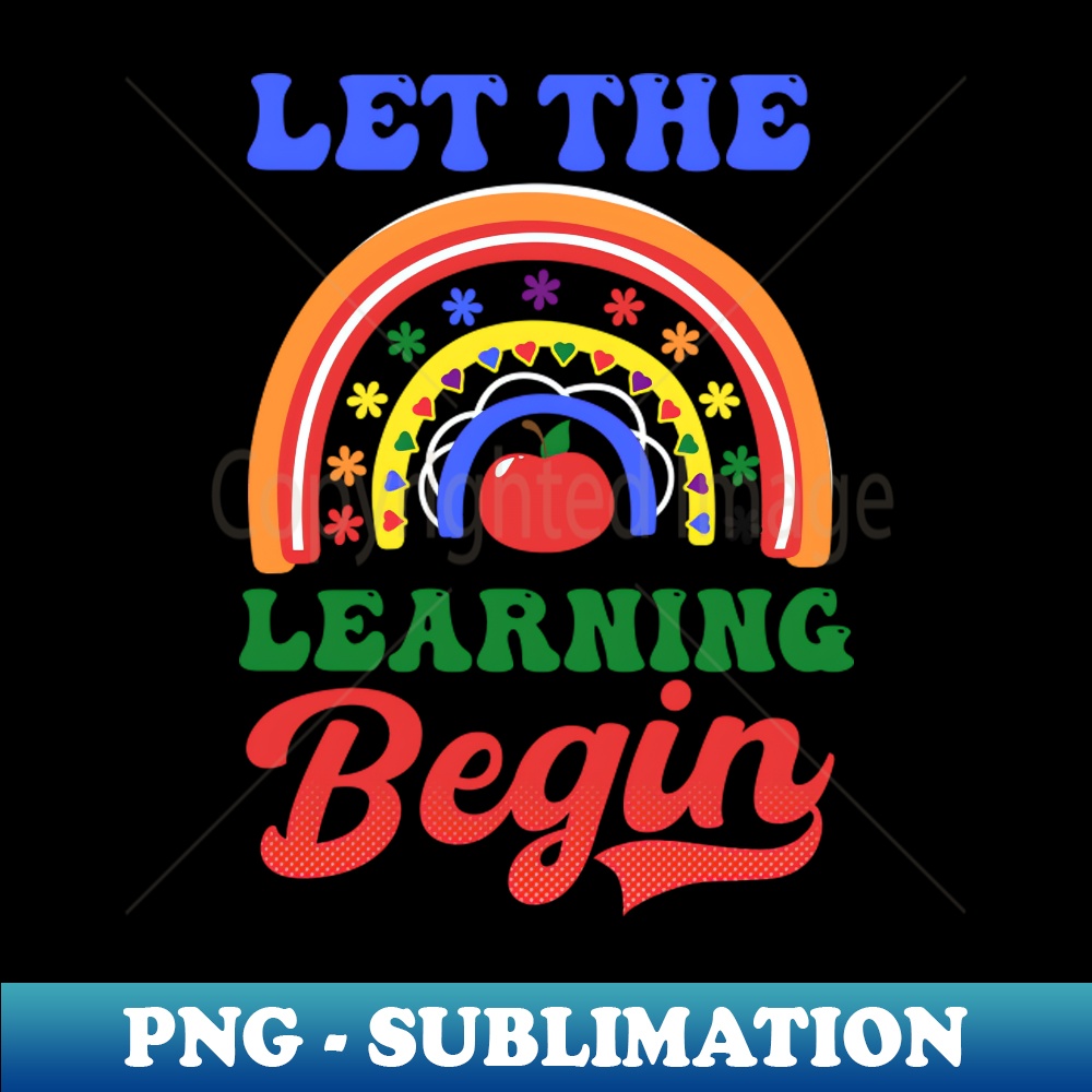 First Day Of School Shirt Let Learning Begin - Unique Subli | Inspire ...