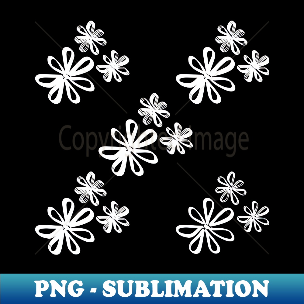 White Flower Vector - Premium PNG Sublimation File - Create | Inspire ...