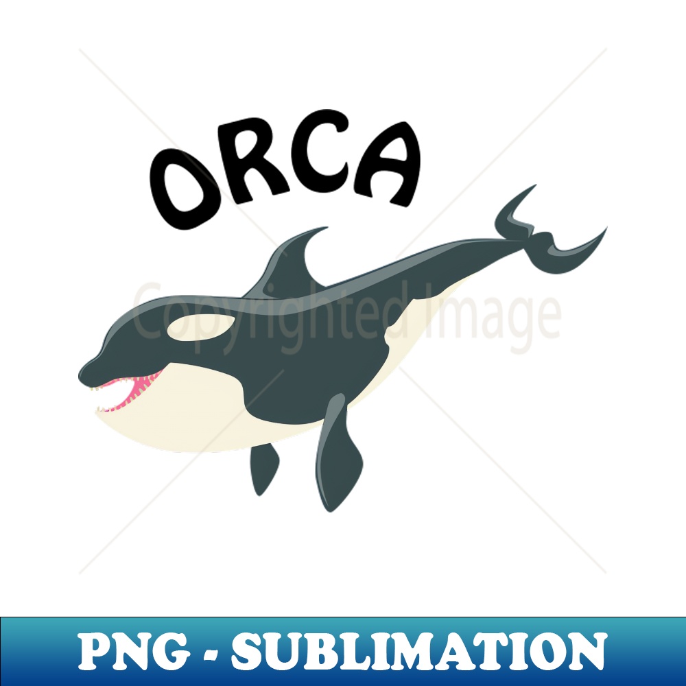 ORCA - PNG Transparent Digital Download File for Sublimation | Inspire ...
