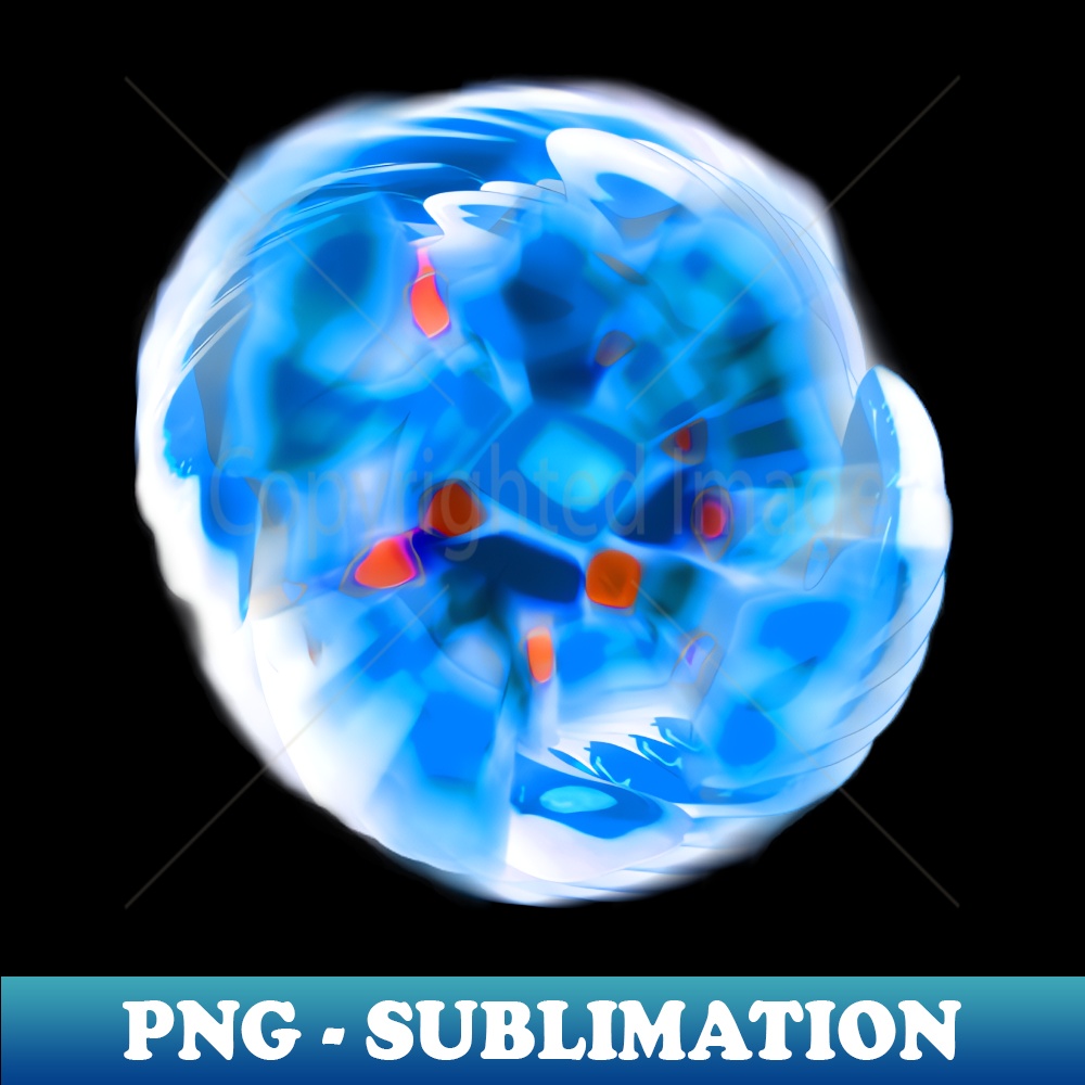 Bloom - bright blue - PNG Transparent Digital Download File | Inspire ...