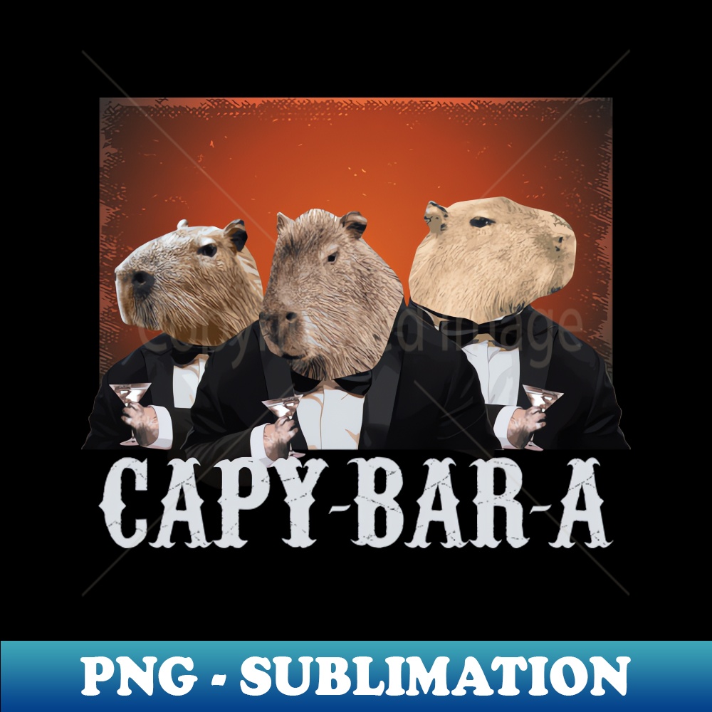 Classy Capybara Funny Rodent Animal Capybaras - Decorative S | Inspire ...