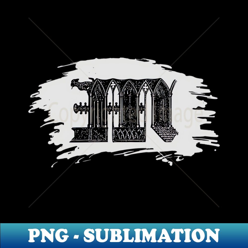 Gothic letter M Alphabet typography - Exclusive Sublimation | Inspire ...