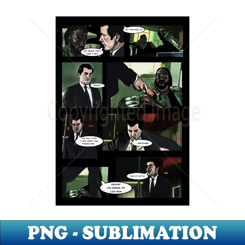 The Outlaws - The Dean comic strip Claes Bang - Signature Su | Inspire Uplift