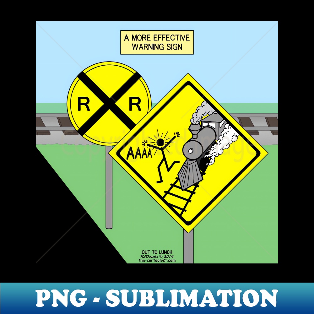 More Effective Rail Road Crossing Warning Sign - Digital Sub | Inspire ...