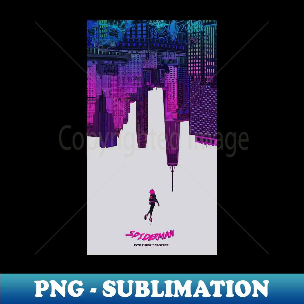 SPIDERVERSE COLOUR - PNG Transparent Sublimation Design - Bo | Inspire ...