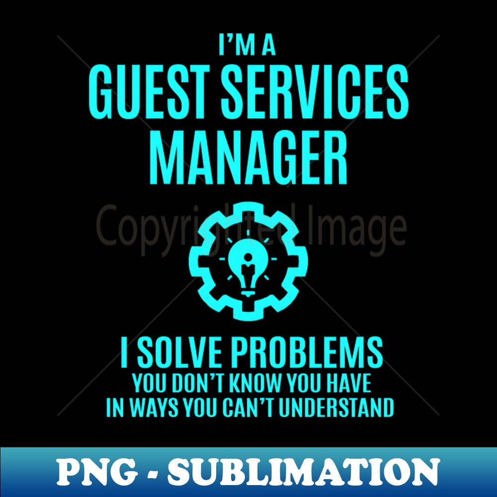Guest Services Manager - Premium PNG Sublimation File - Revo | Inspire ...