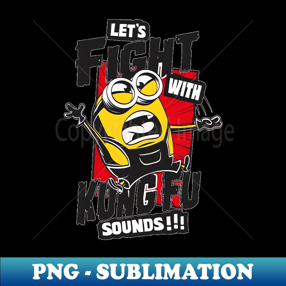 Classic Kung Fu Minions - Signature Sublimation PNG File - B - Inspire ...