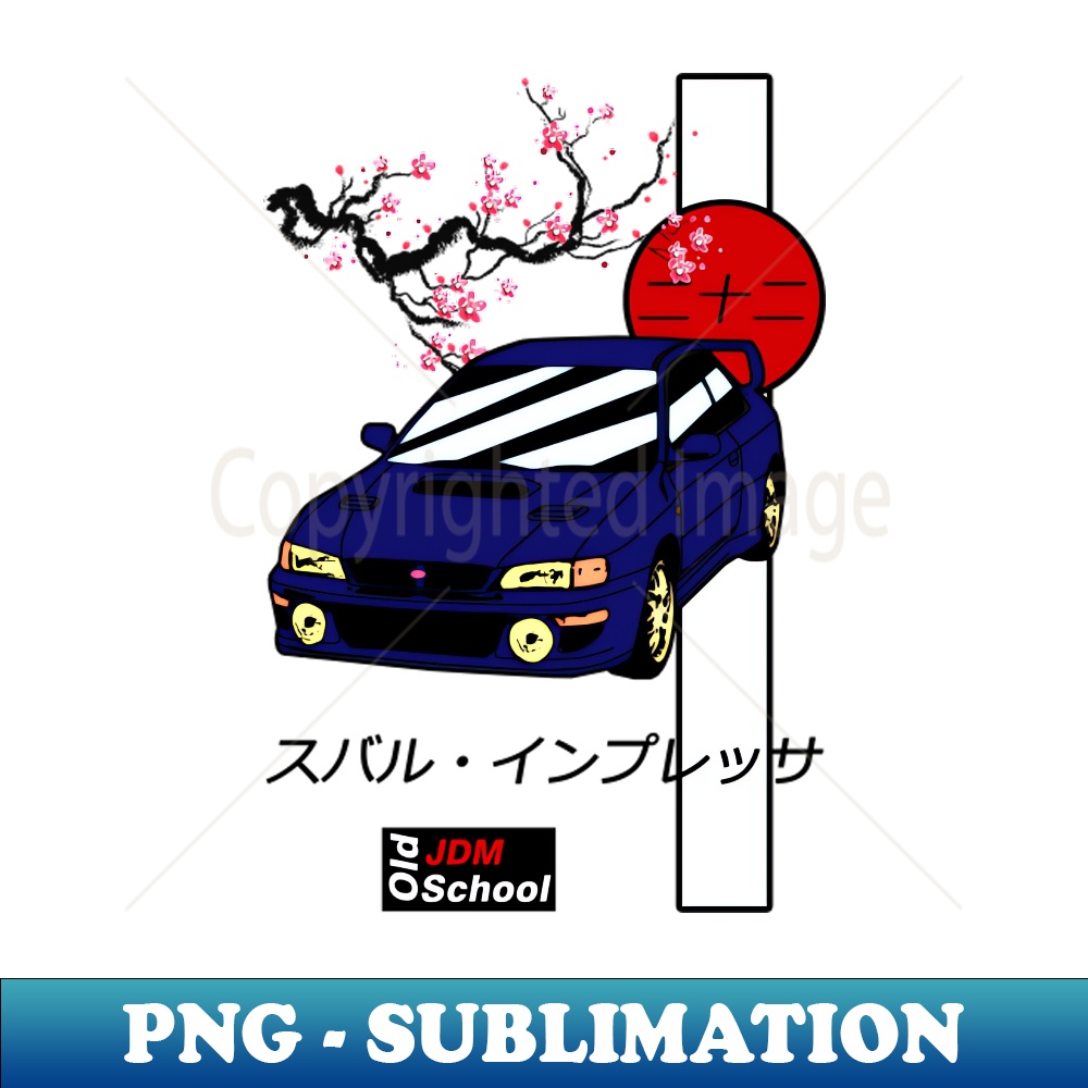 JDM 22b Blue Red Sun Edition - Digital Sublimation Download | Inspire ...