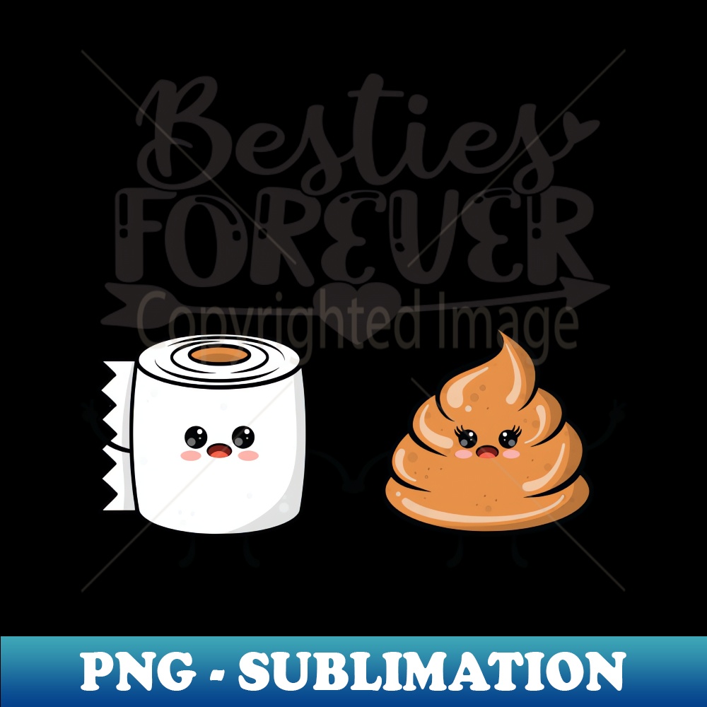 Funny Toilet Paper and Poop Best Friends Forever - Professio | Inspire ...