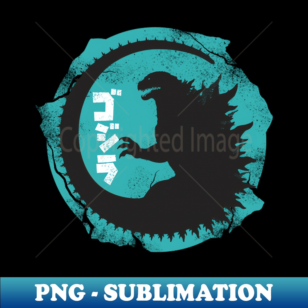 Godzilla minus one - vintage logo - Special Edition Sublimat | Inspire ...