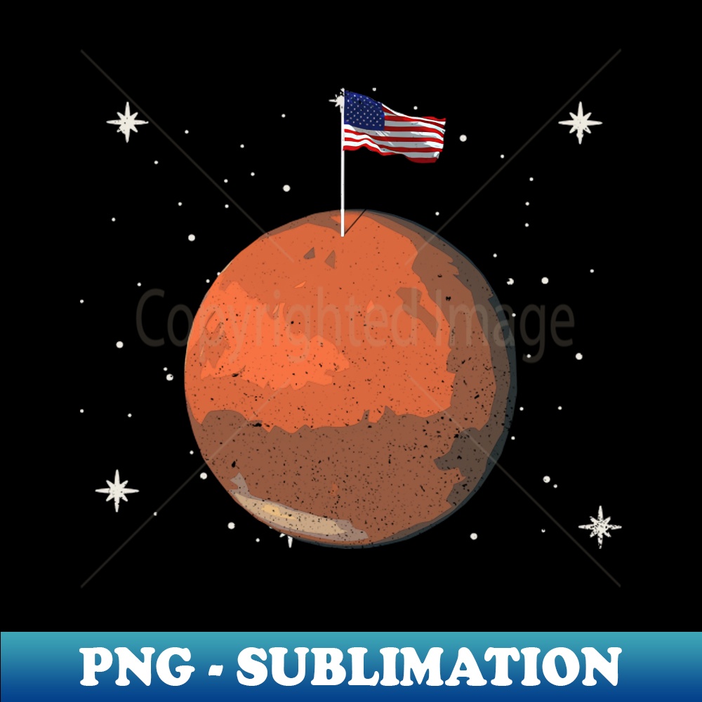 Mars Planet USA Space Lover Solar System - Signature Sublima | Inspire ...