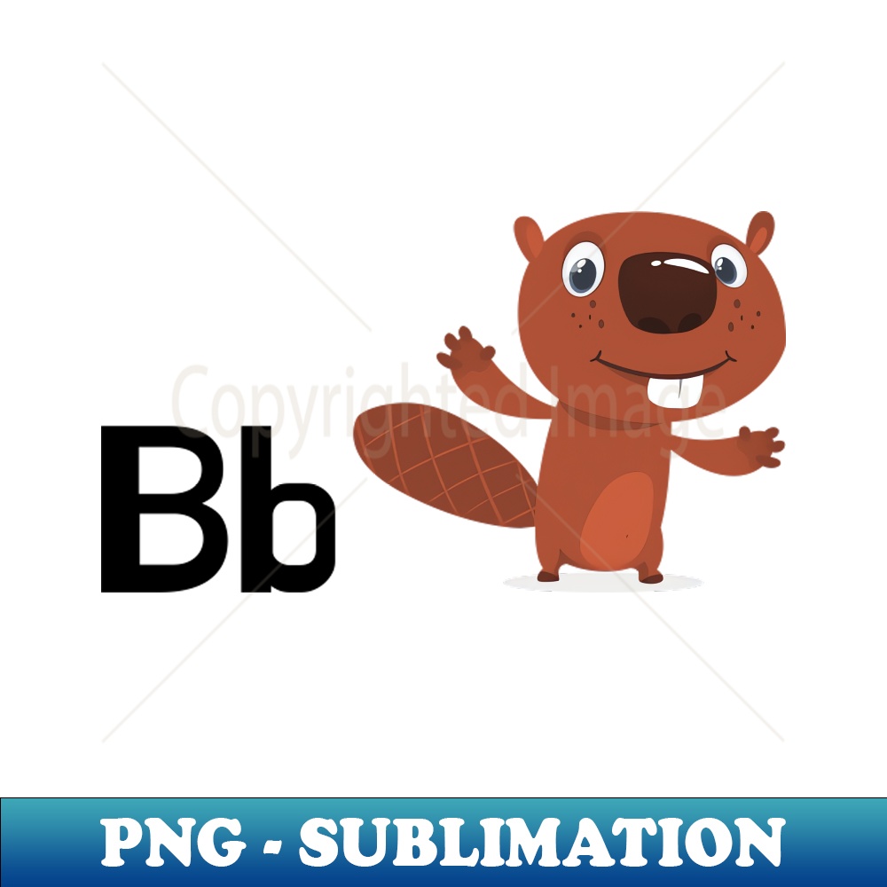 The Letter B for Beaver Alphabet uppercase and lowercase A l - Inspire ...