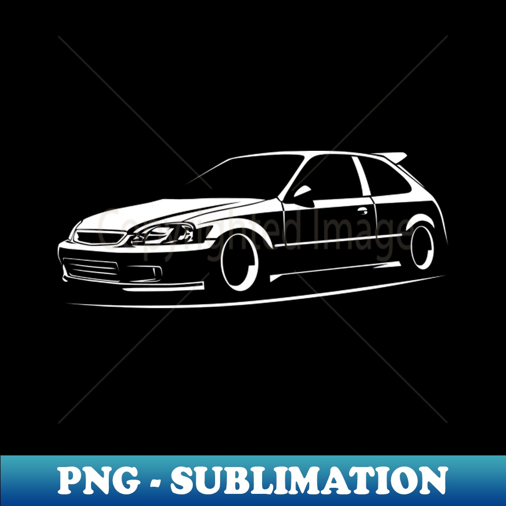 Civic EK9 - PNG Transparent Sublimation File - Capture Imagi - Inspire ...
