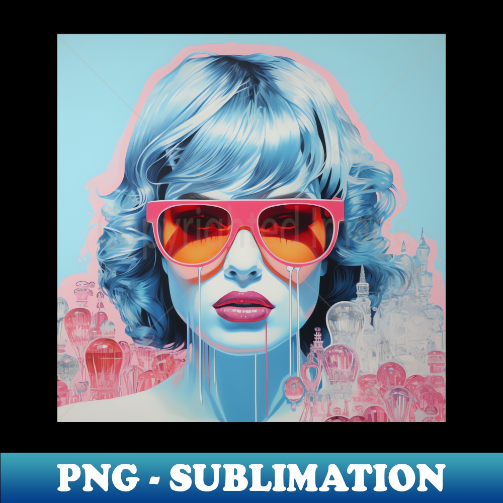 BLUE ICE WOMAN - Instant Sublimation Digital Download - Unlo | Inspire ...