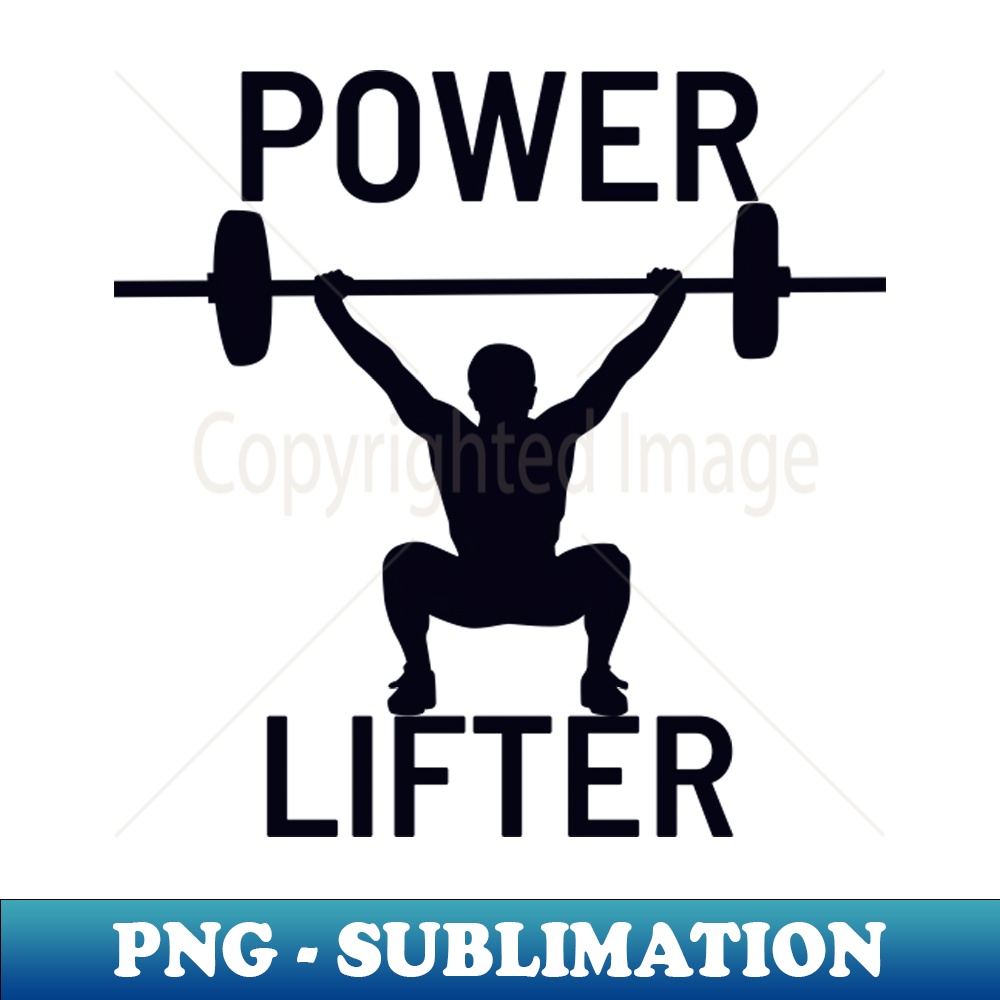 Strongmen Powerlifter Bodybuilder in black - Exclusive Subli - Inspire ...