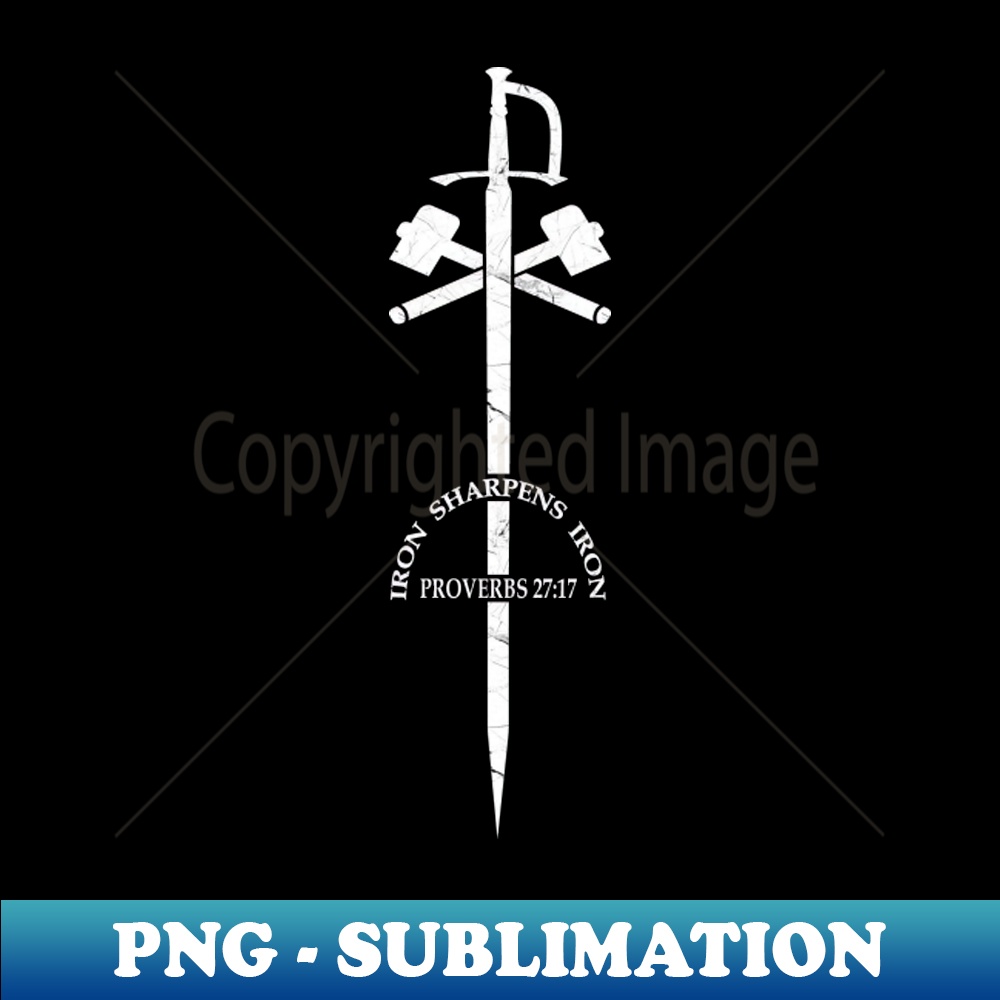 iron sharpens iron - chi rho symbol with sword and hammer - | Inspire ...