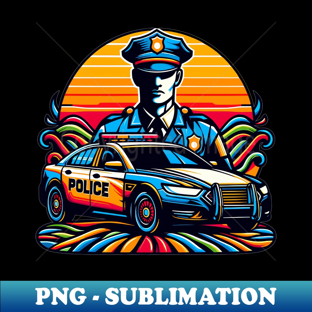 Police car - Instant Sublimation Digital Download - Perfect | Inspire ...