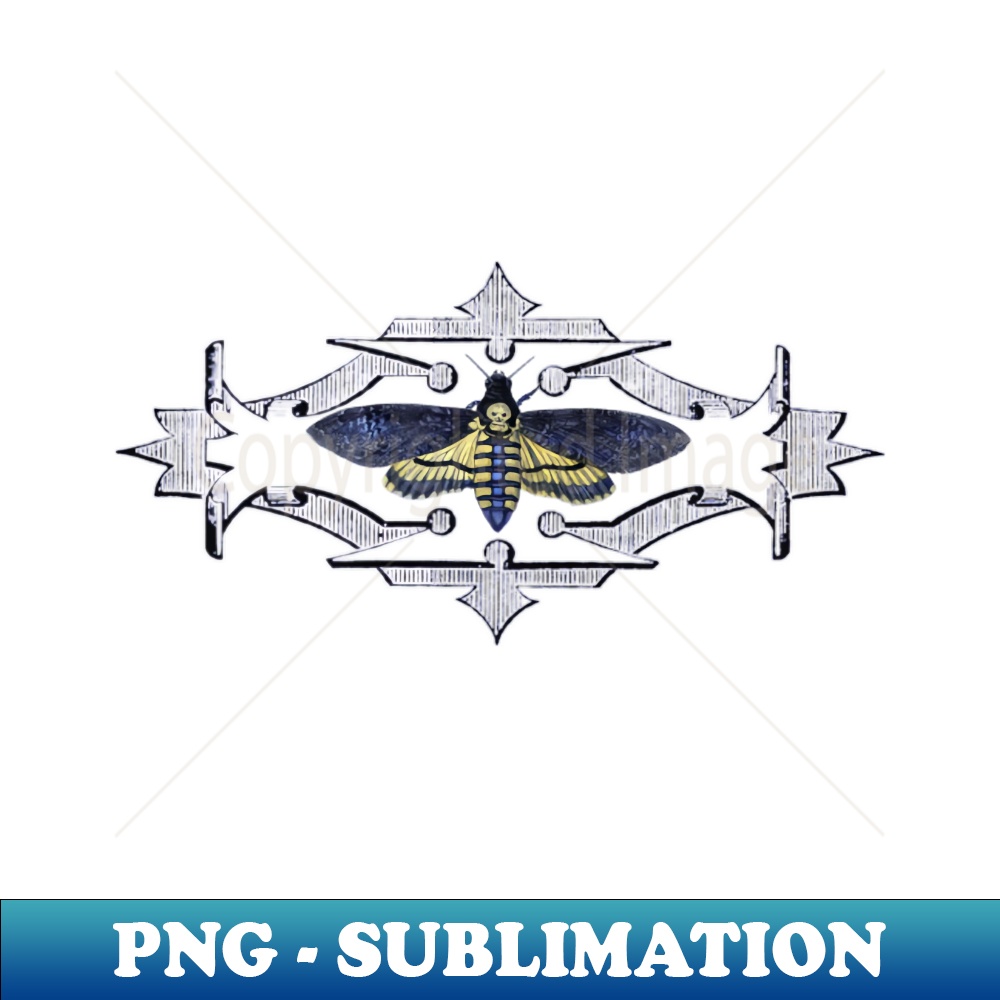 Deaths Head Moth of Death - High-Resolution PNG Sublimation | Inspire ...