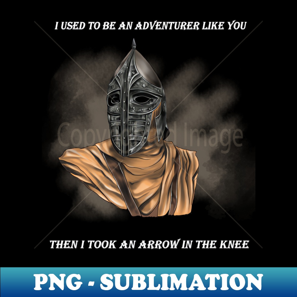 Skyrim guard - Special Edition Sublimation PNG File - Add a | Inspire ...