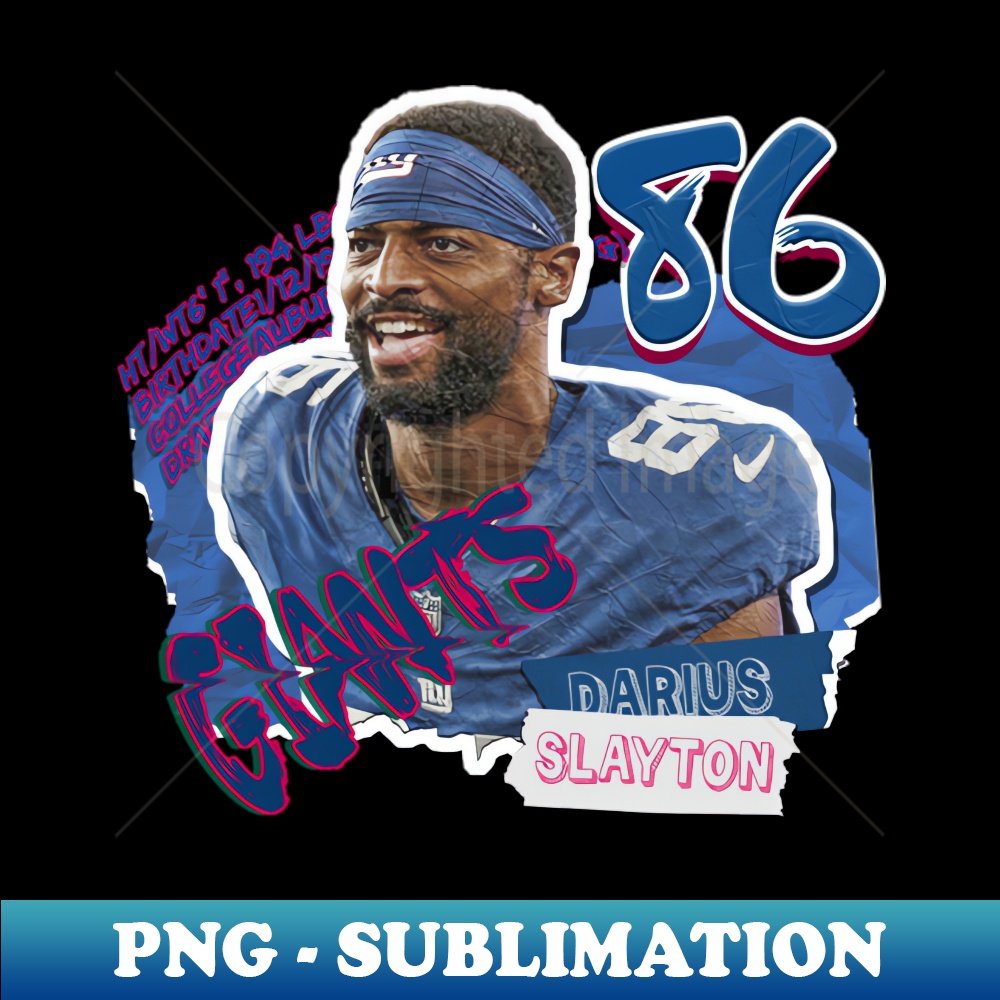 Darius Slayton Superstar - Elegant Sublimation PNG Download | Inspire ...