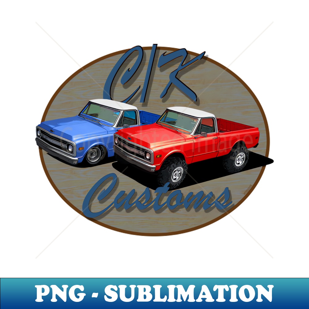 Chevy CK Customs - Aesthetic Sublimation Digital File - Revo | Inspire ...
