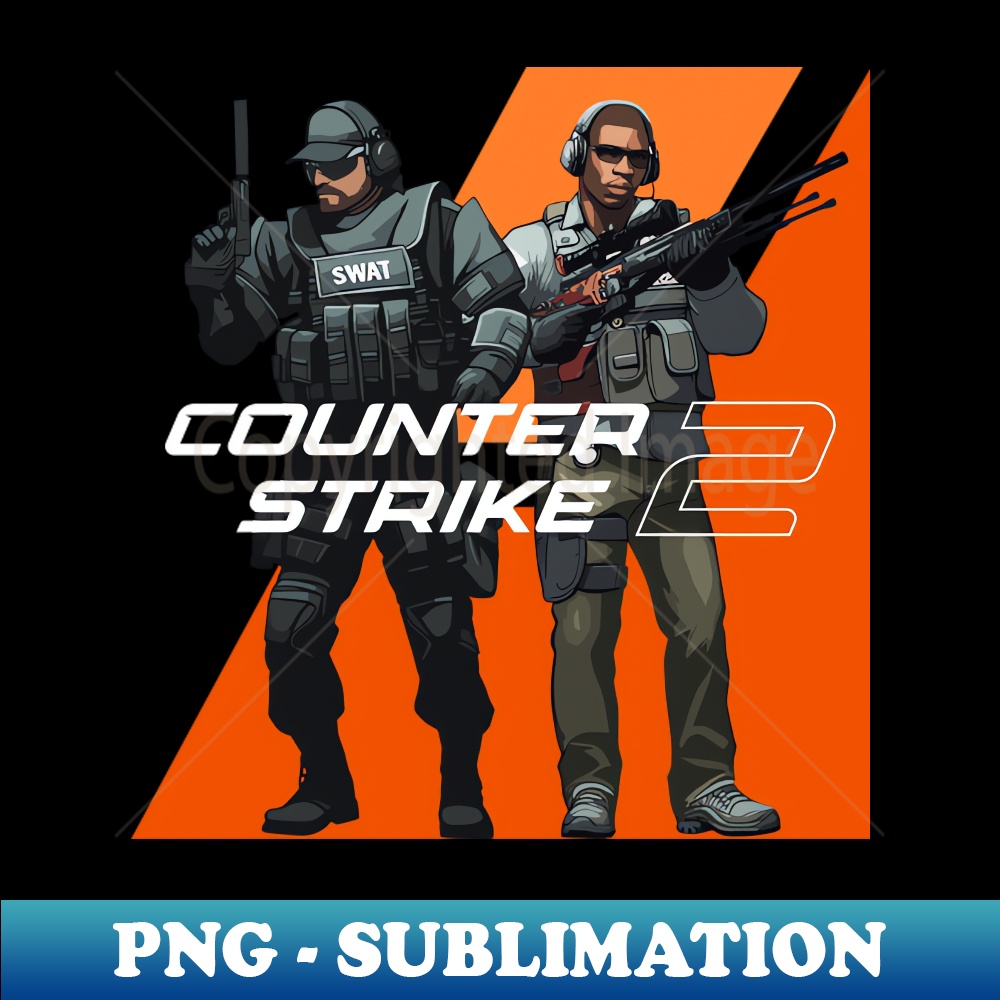Counter Strike 2 CSGO CS2 - Unique Sublimation PNG Download | Inspire ...