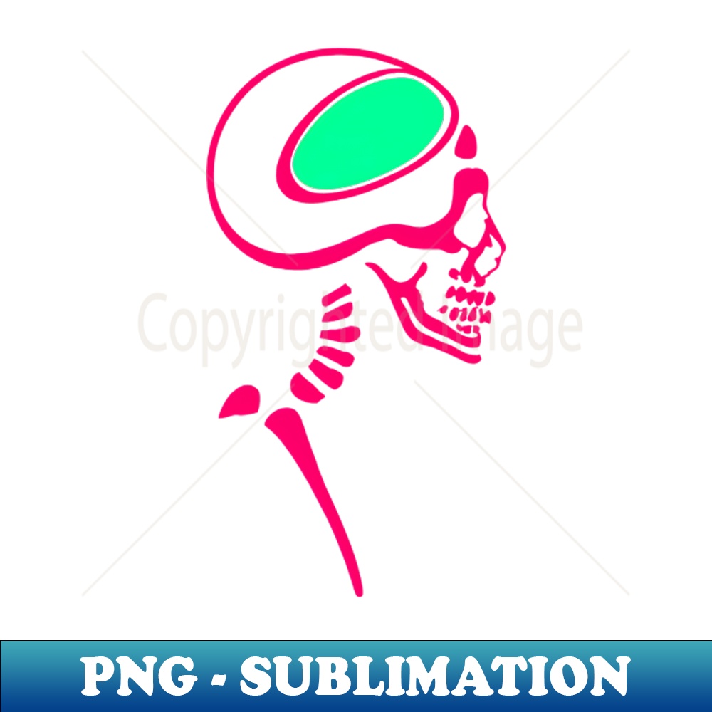 Pink Skull Dead - PNG Transparent Sublimation Design - Captu | Inspire ...