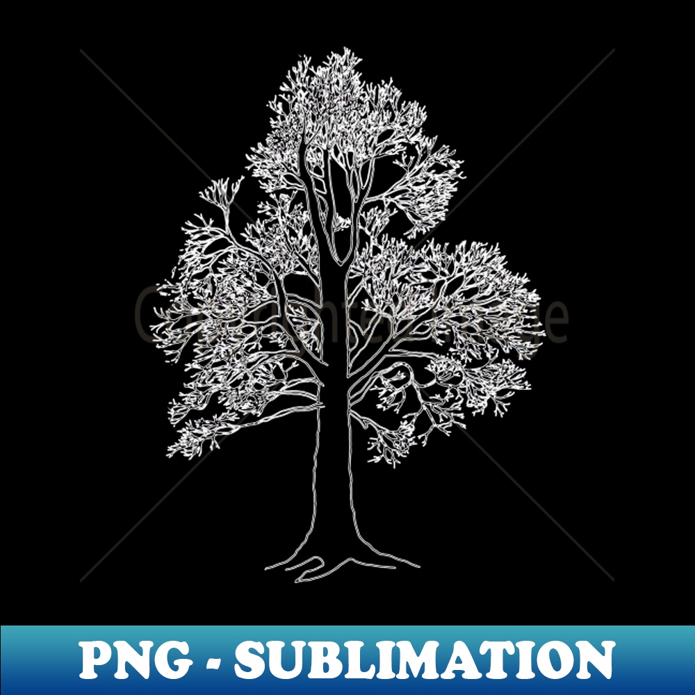 Oak tree - PNG Transparent Digital Download File for Sublima - Inspire ...
