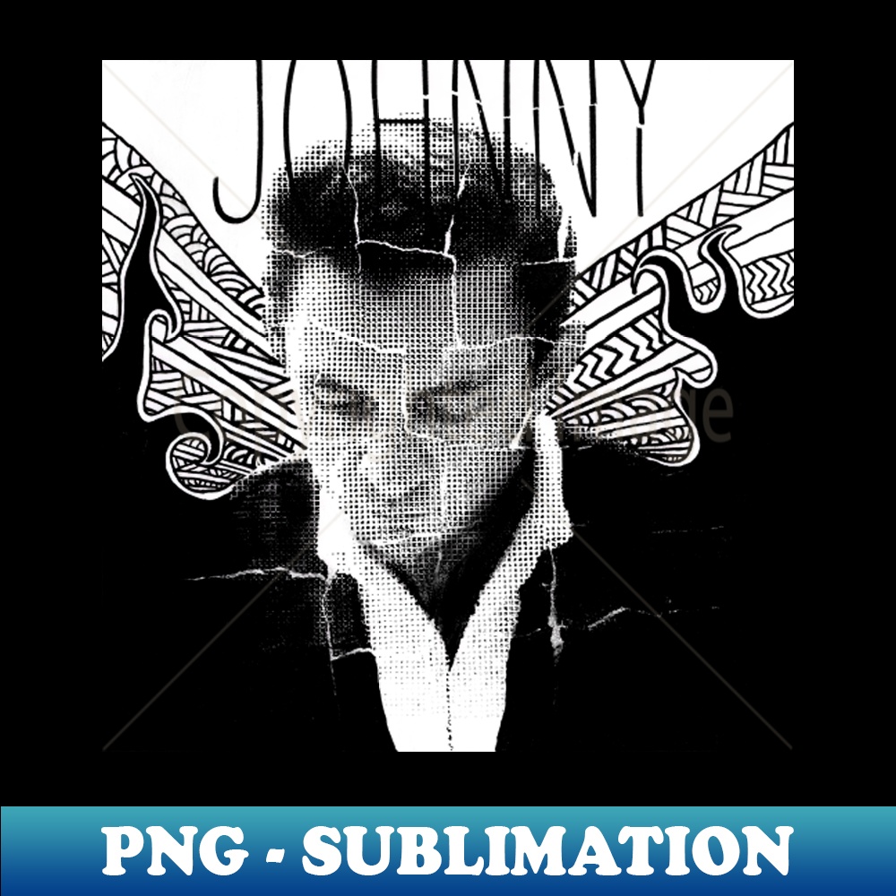Johnny Cash - PNG Transparent Sublimation File - Perfect for | Inspire ...