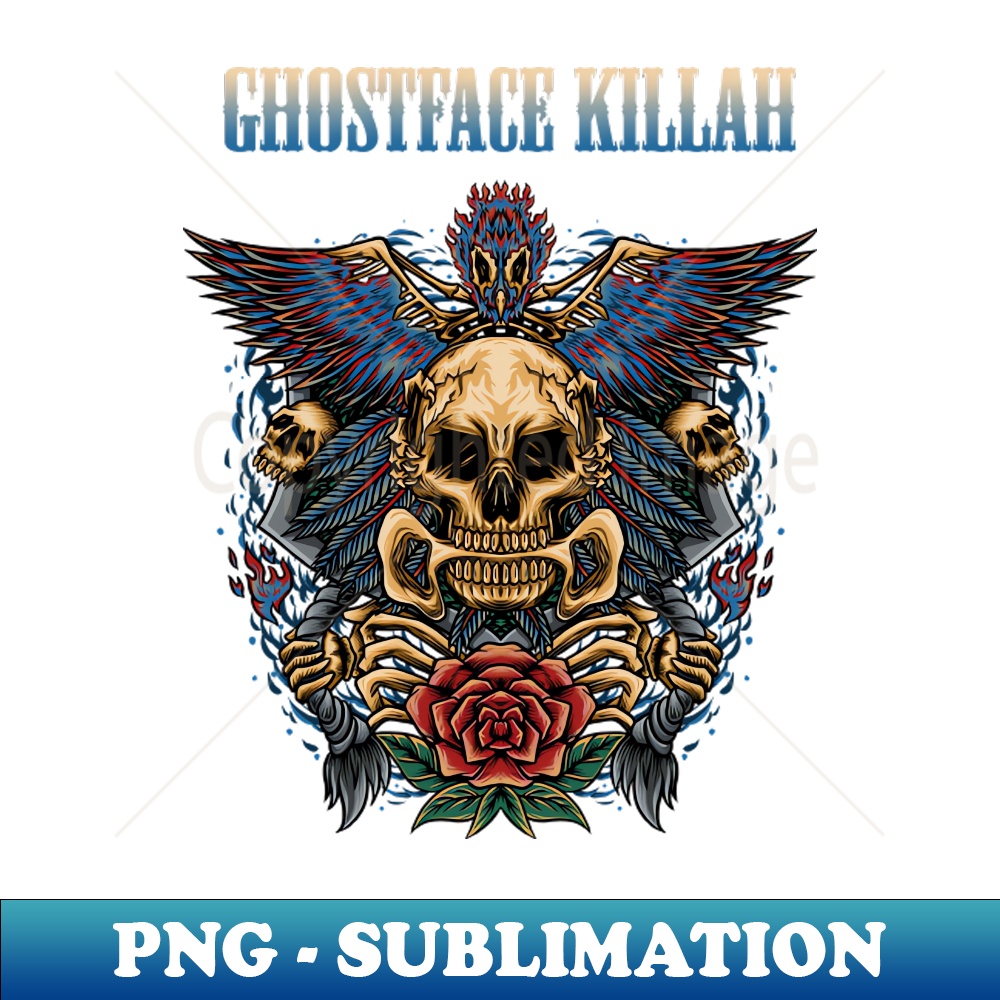 GHOSTFACE RAPPER - Signature Sublimation PNG File - Spice Up - Inspire ...