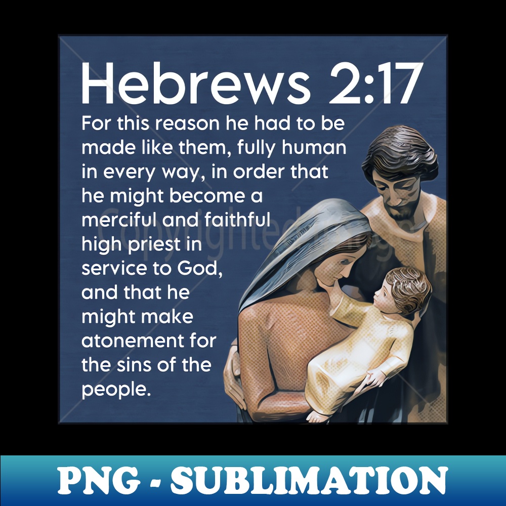 Hebrews 217 - PNG Transparent Digital Download File for Subl - Inspire ...