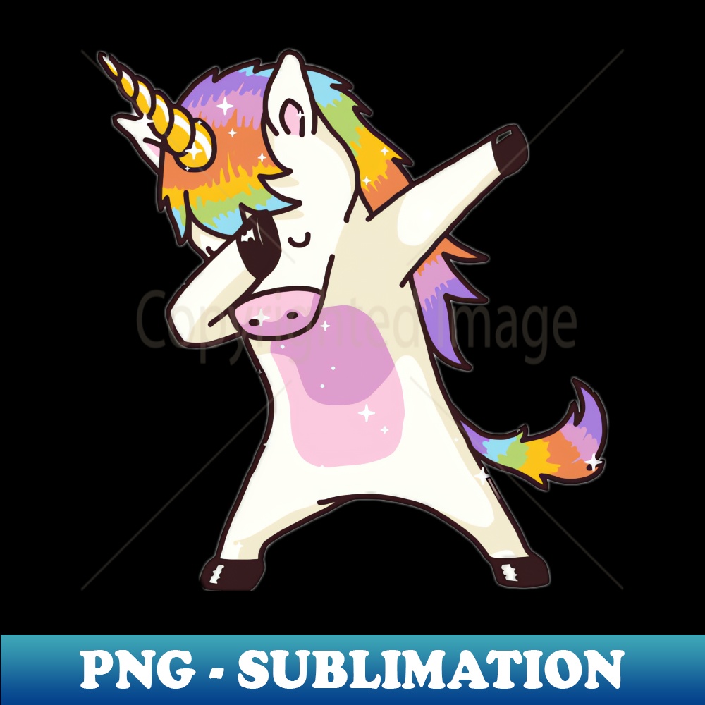 Unicorn Dab - PNG Transparent Digital Download File for Subl | Inspire ...