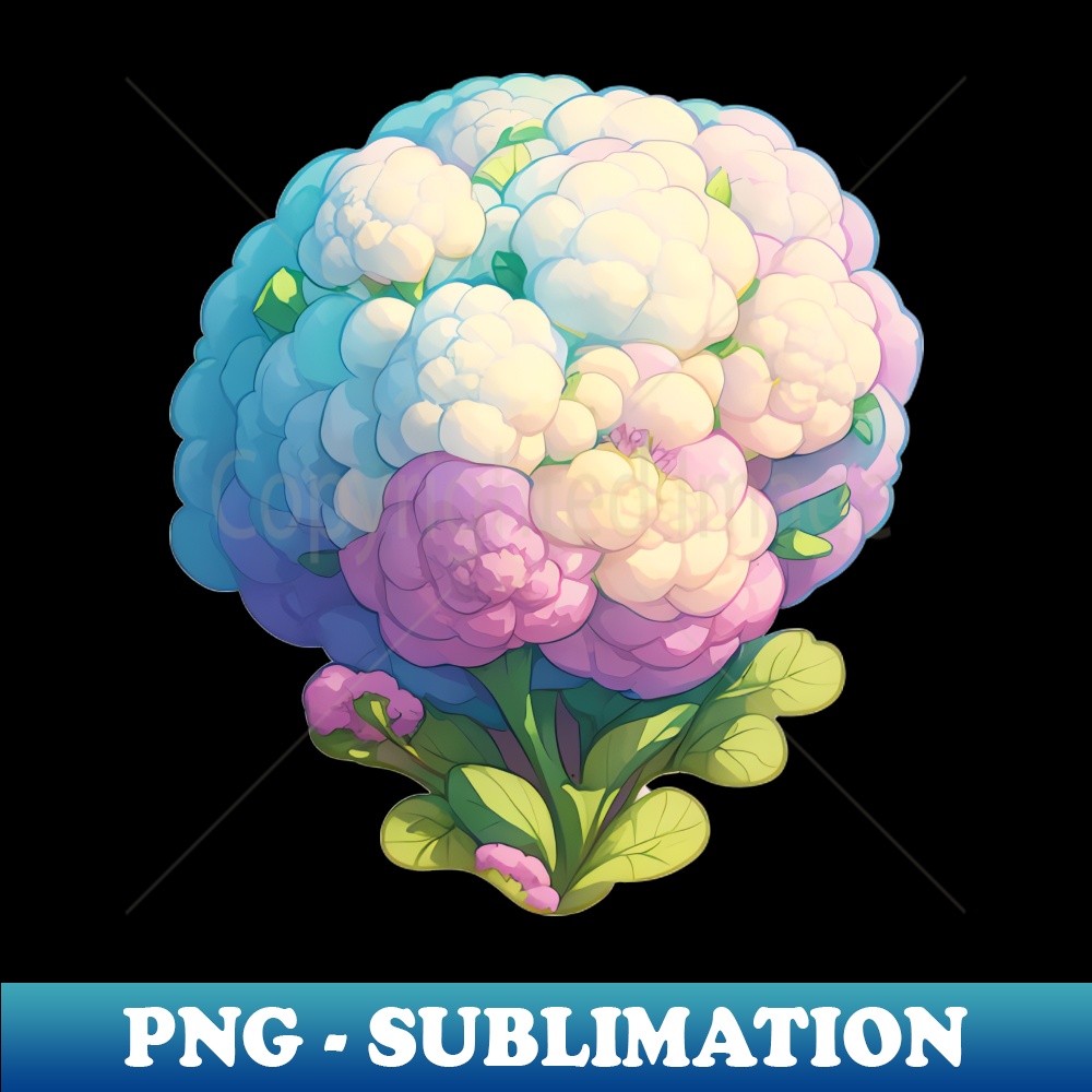 Fantasy Cauliflower Sticker 65 - Modern Sublimation PNG File | Inspire ...