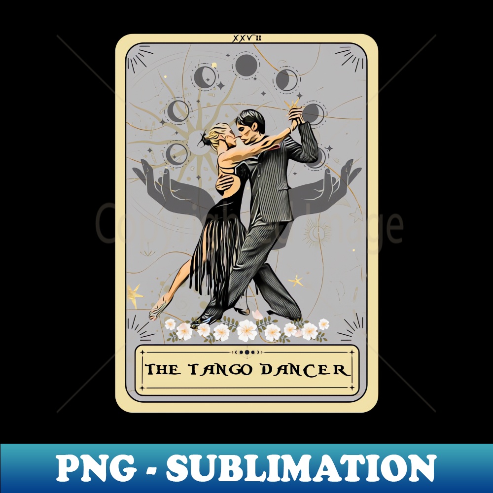 The Tango Dancer Tarot Card Tango Dancing - Sublimation-Read | Inspire ...
