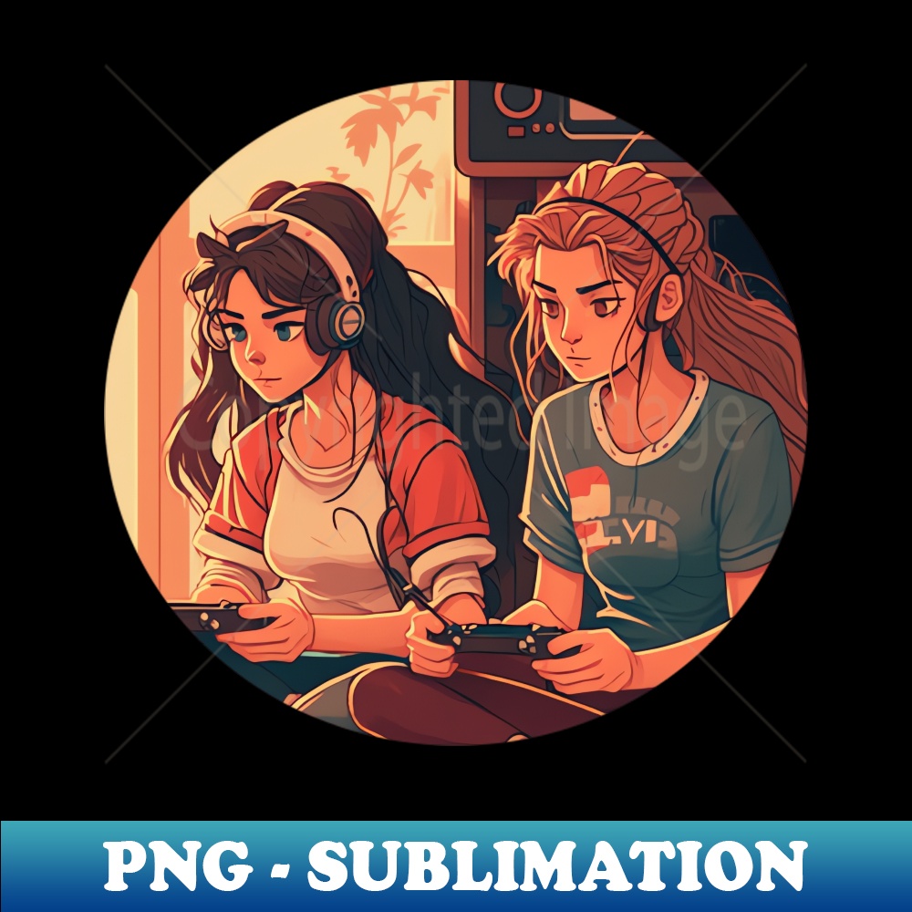 Gaming Buddies - PNG Transparent Sublimation File - Spice Up | Inspire ...