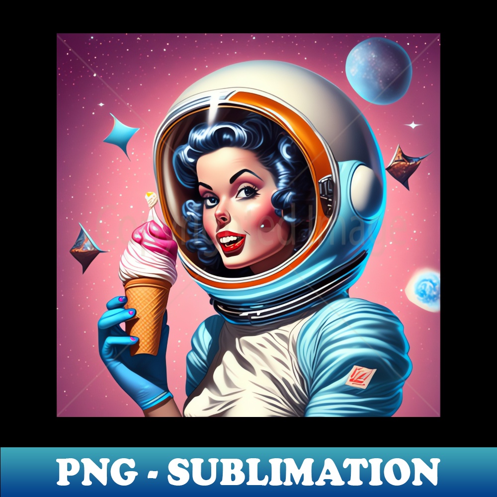 Cosmic Delights Ice Cream and Interstellar Pin-Ups - Trendy - Inspire ...
