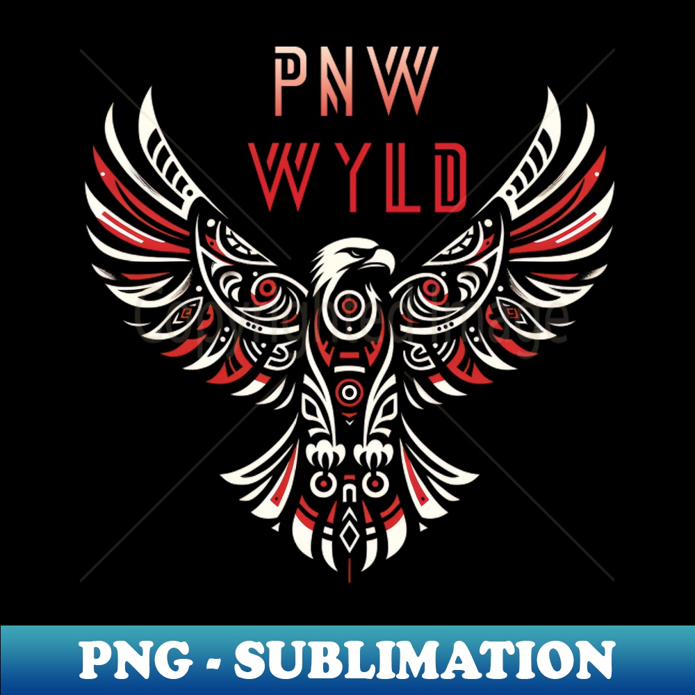 PNW WYLD- Bald Eagle art design PNW inspired wildlife pacifi | Inspire ...